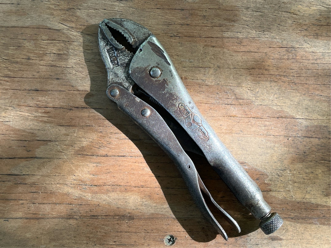 Vintage Petersen Dewitt CR10 Vice Grips - 8.75" Locking Vice Grips ...