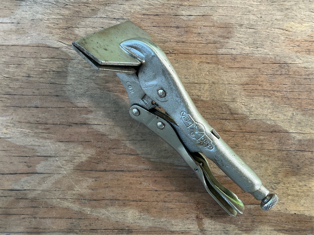 Vintage Petersen Dewitt 8R Vice Grips - 7.75" Sheet Metal Locking Vice ...