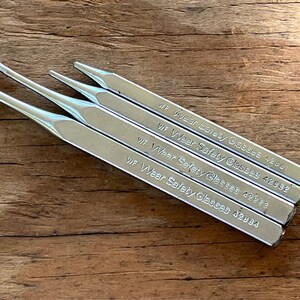 Vintage Craftsman 4 PC Lineup/alignment Punch Set 3to 4.50 Punches ...