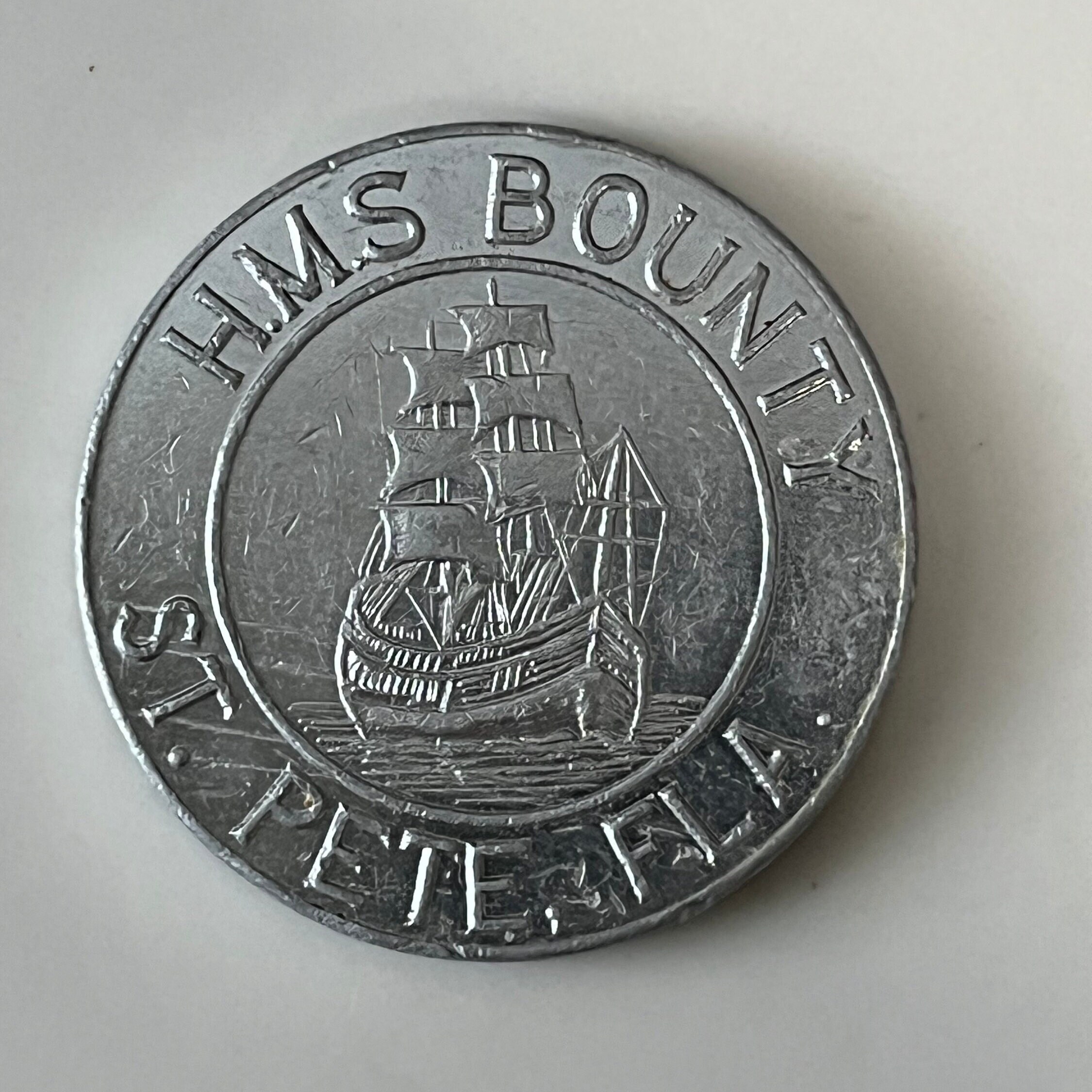 Vintage HMS Bounty Token St. Petersburg FL Souvenir Token - Etsy