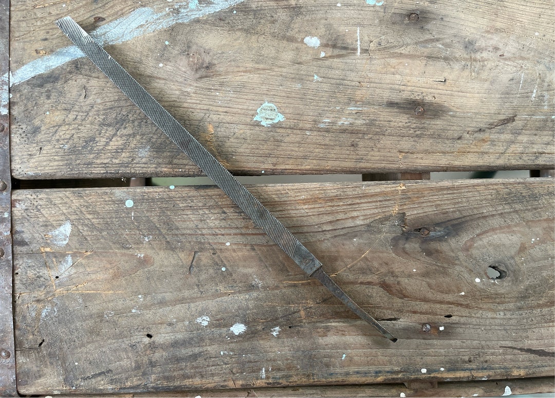 Vintage Nicholson Square File 12.5 Bastard File Double Cut All 4 Sides ...