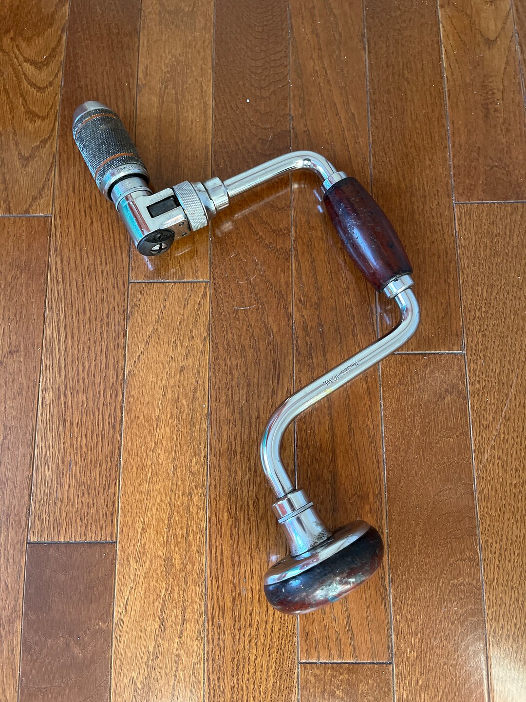 Vintage Stanley No. 923 - 10 Inch - Auger Bit Brace Drill- 6" Sweep ...