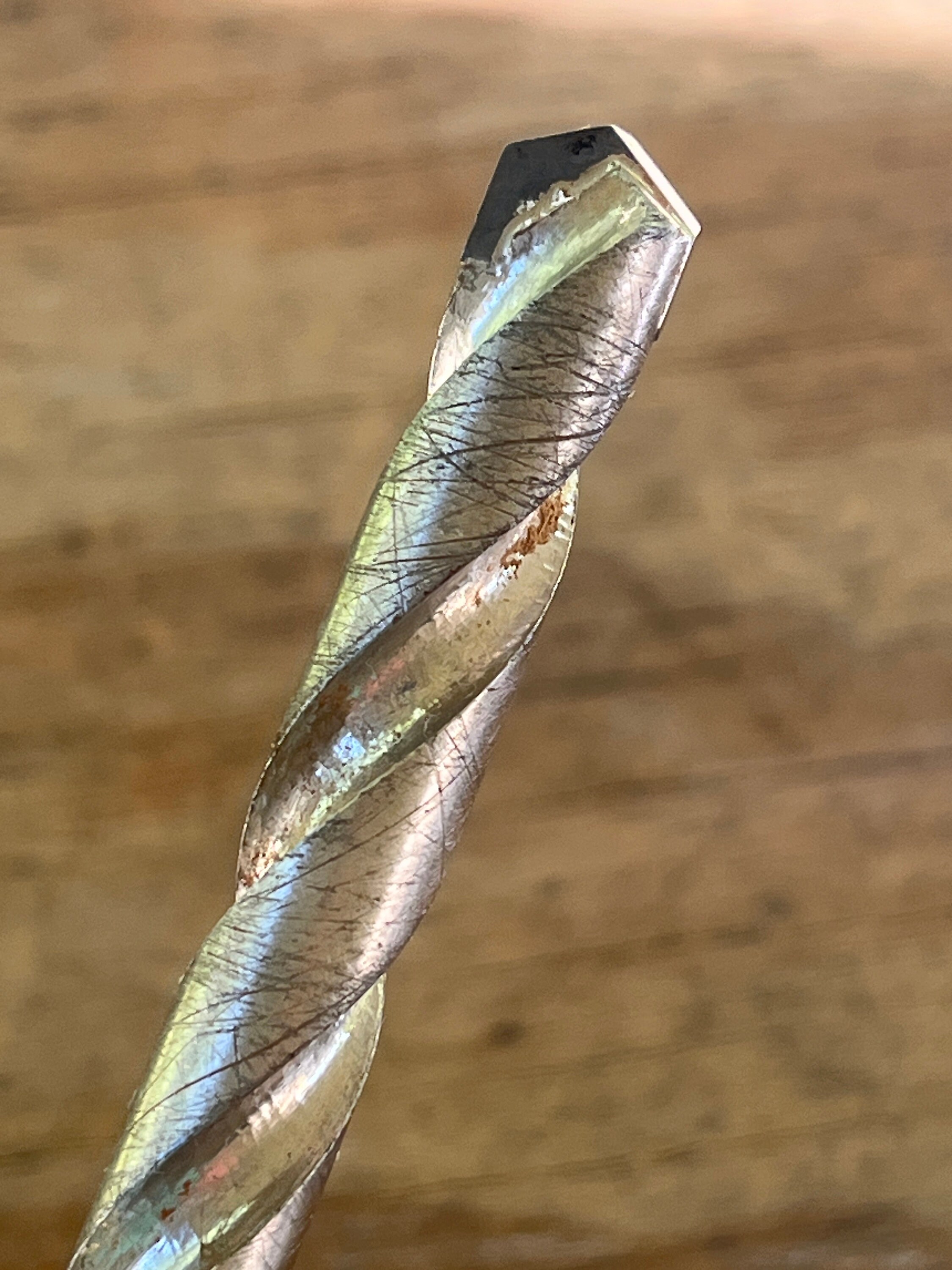 Vintage 18" Straight Shank Tile Drill Bit - Extra Long - Branded Champ ...