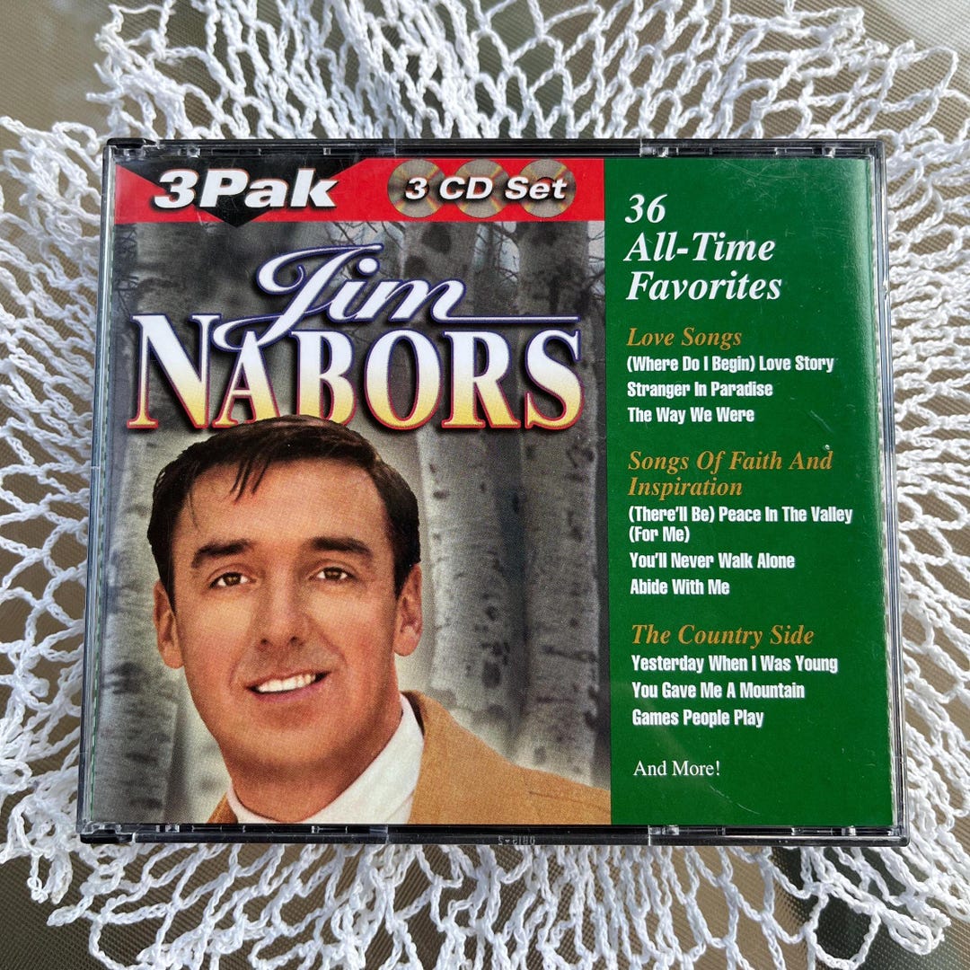 Vintage Jim Nabors - 3 CD Set - 36 All Time Favorites - GSC Music/sony ...