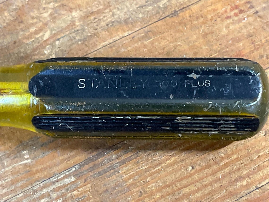 Vintage Stanley 100 Plus #2 Phillips Head Screwdriver - 8" Stanley ...