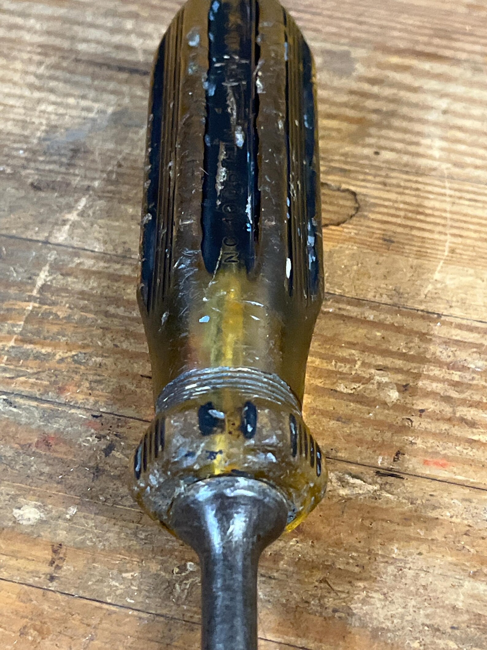 Vintage Stanley 100 Plus Screwdriver -1006 6 IN Flat Head Screwdriver ...