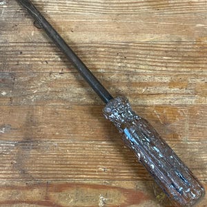 Antique 11" Flat Head Copper Screwdriver - Unbranded Be Cu Non Sparking ...