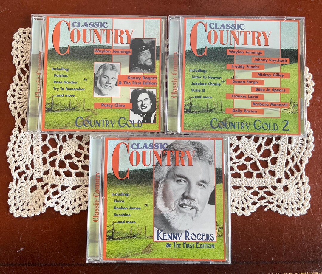 Vintage Classic Country CDS - 3 CD Set - Country Gold, Country Gold 2 ...