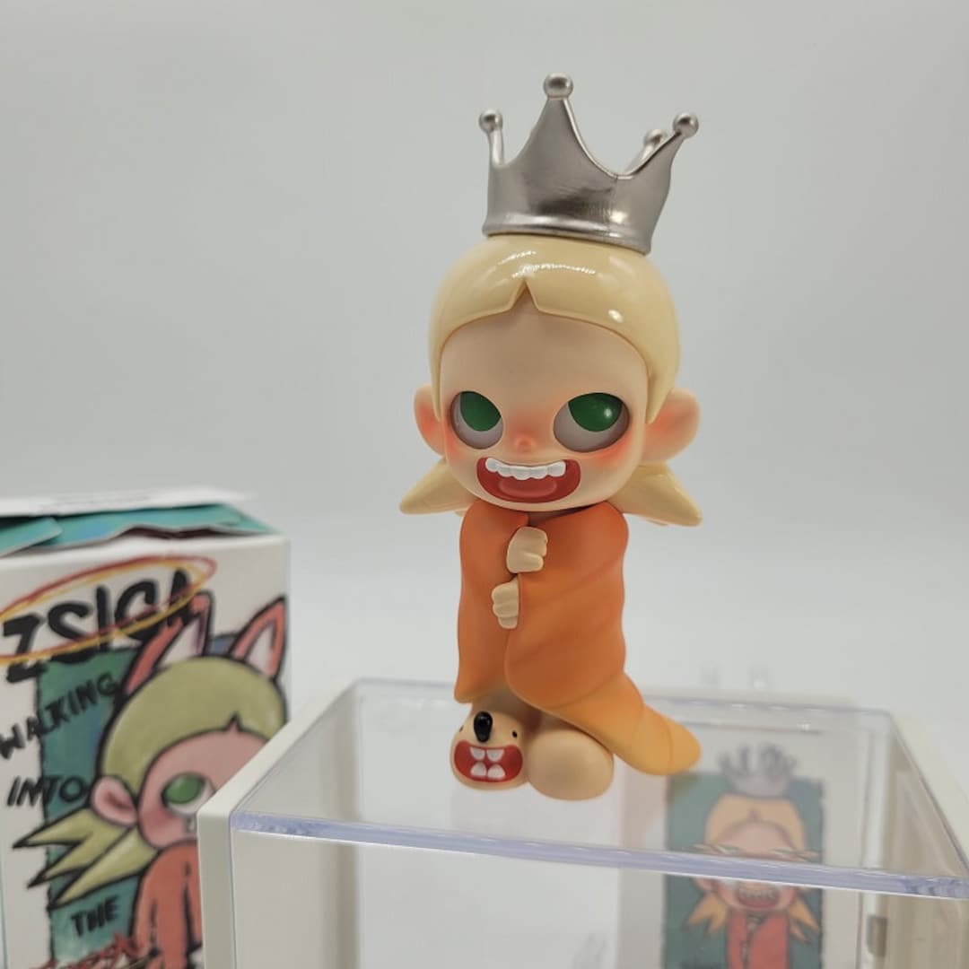 POPMART Zsiga Walking Into the Forest silver Crownhand Signed by Artist ...