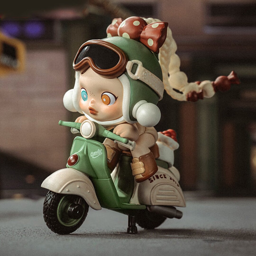 POPMART 4 SKULLPANDA Laid Back Tomorrow Diecast full of Sweetness 1pc ...