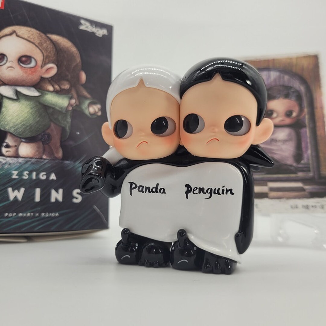 POPMART Zsiga Twins Series misjudgment Hand Signed by Artist With COA ...