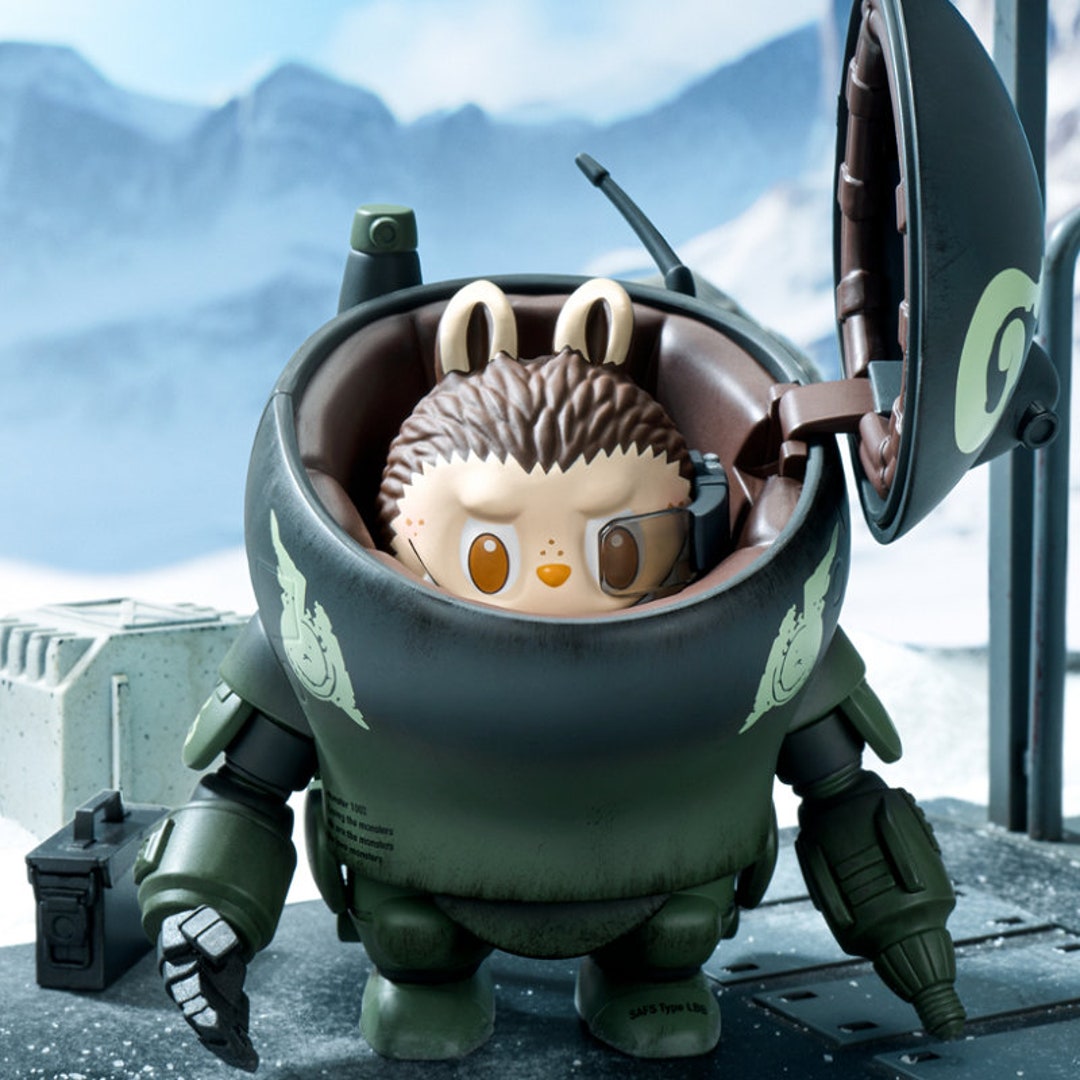 POPMART 1 Maschinen Krieger Labubu The Monsters Kow Yokoyama Ma.k ...