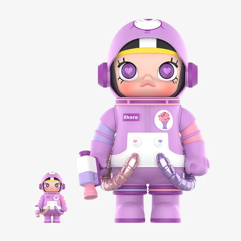 POPMART MEGA Space Molly Care Bears 400100 Share Bear - Etsy