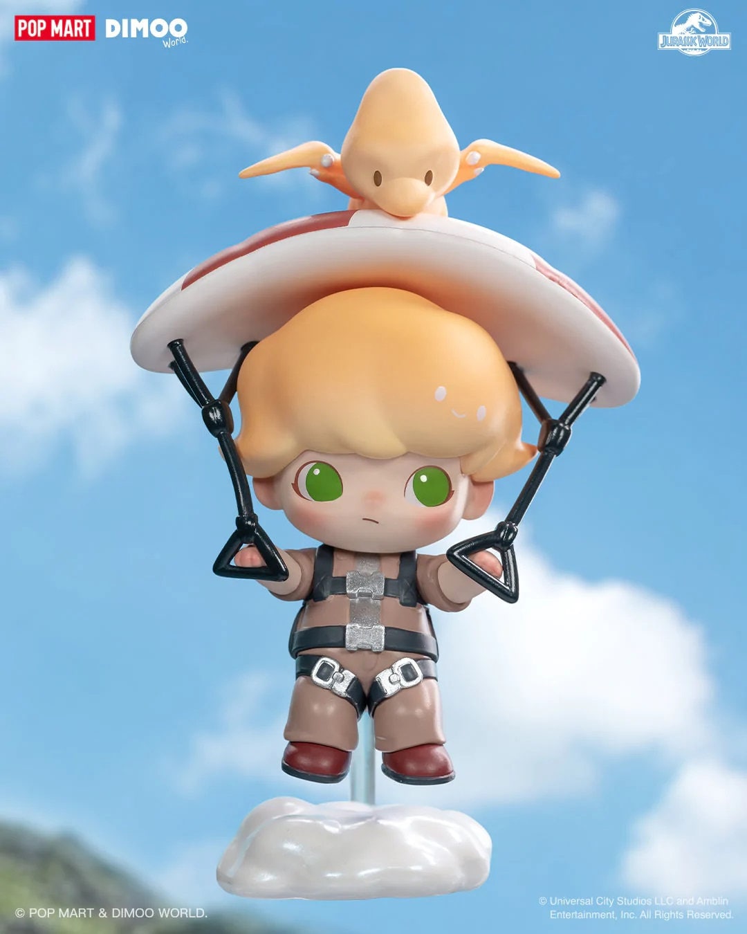 POPMART Dimoo Jurassic World Series 5 Pterosaur Paraglider - Etsy