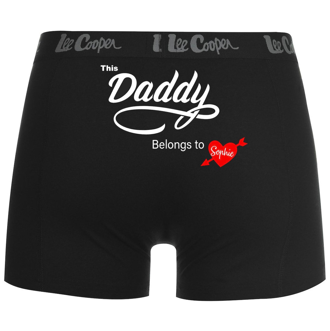 Mens Valentines Day Boxers, Boyfriend Boxers, His and Hers Gift ...