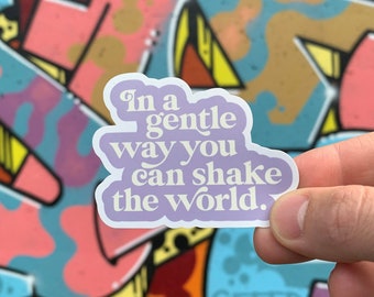 Shake the World - Etsy