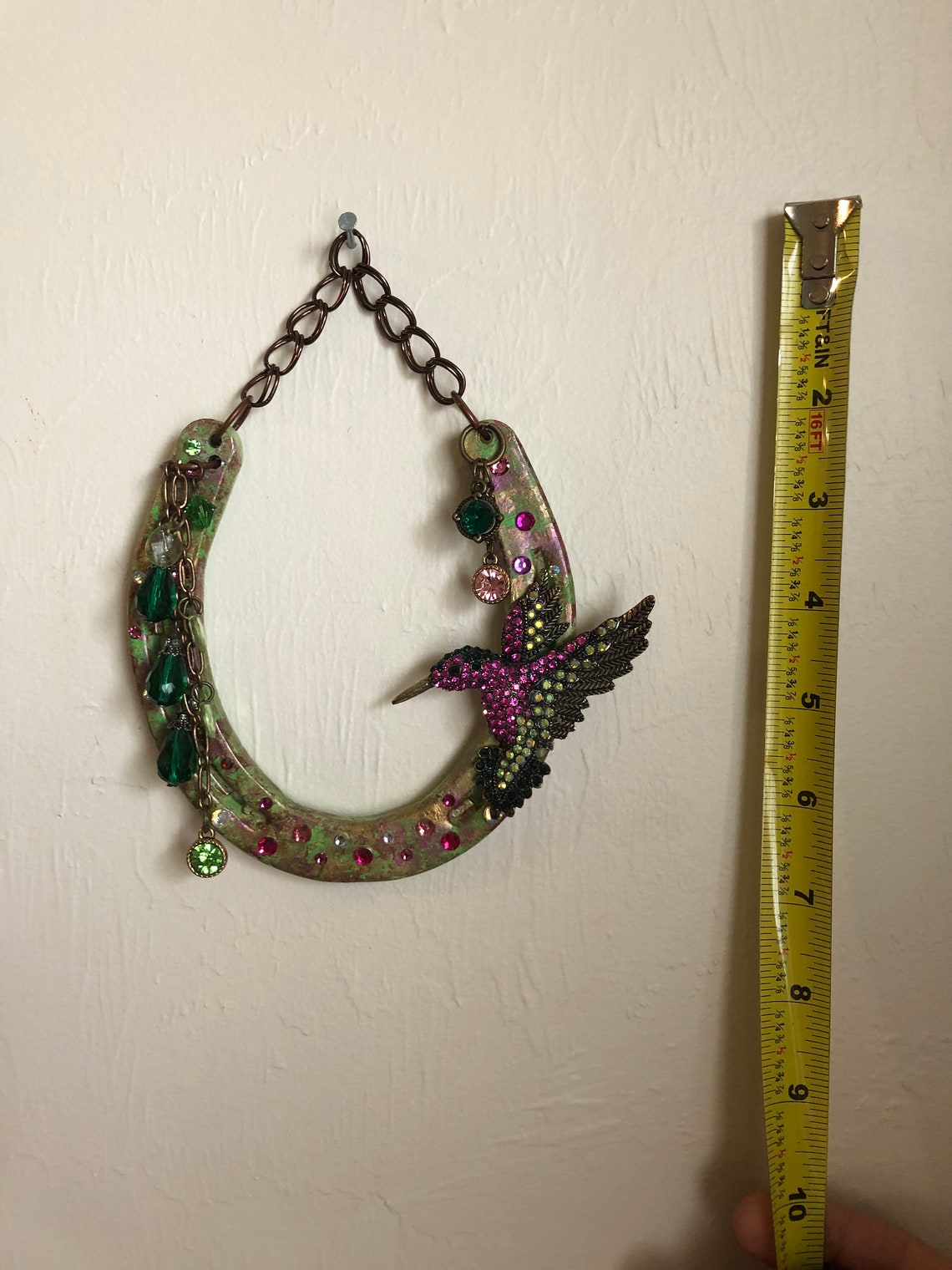 Hummingbird Horseshoe - Etsy