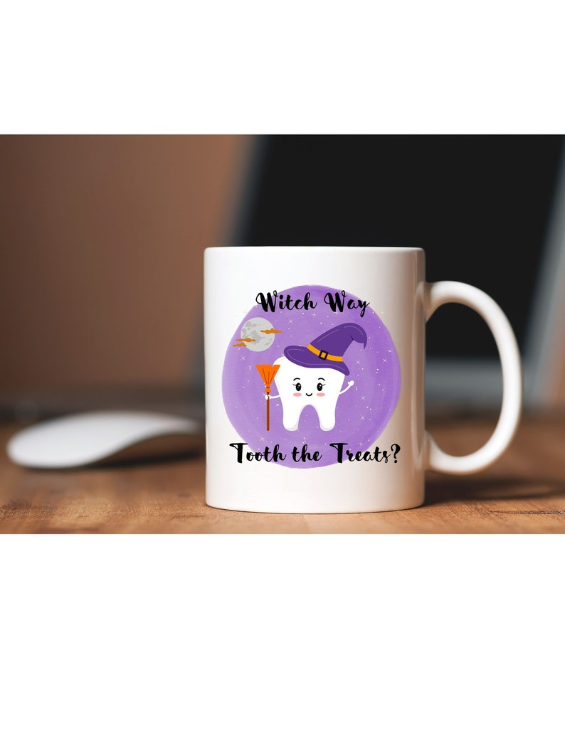 Cute Sweet Tooth Witch Instant Download Print for Halloween - Etsy