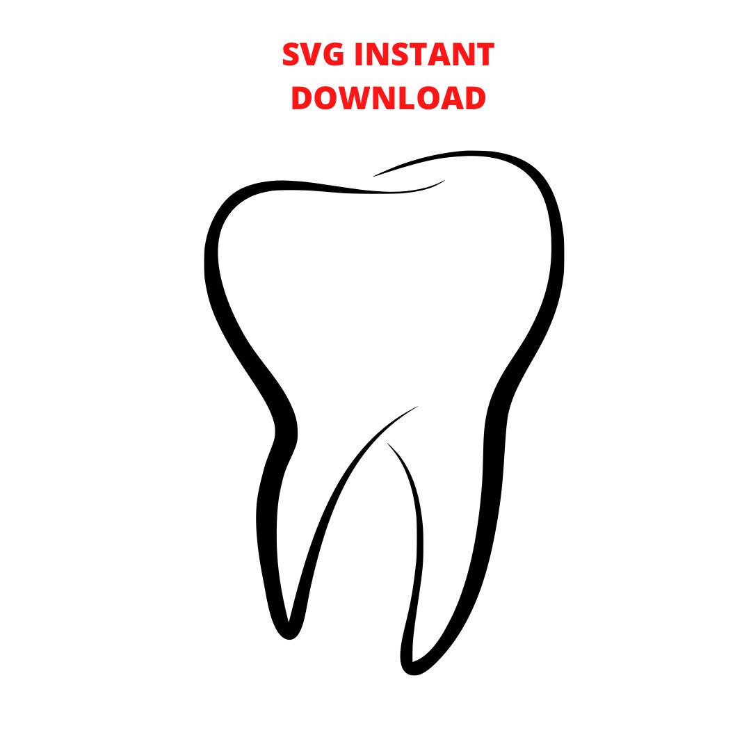Tooth Dentistry SVG Instant Download - Etsy