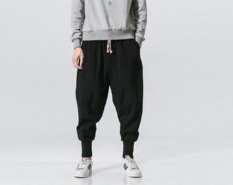 Japanese Style Sweatpants - Etsy