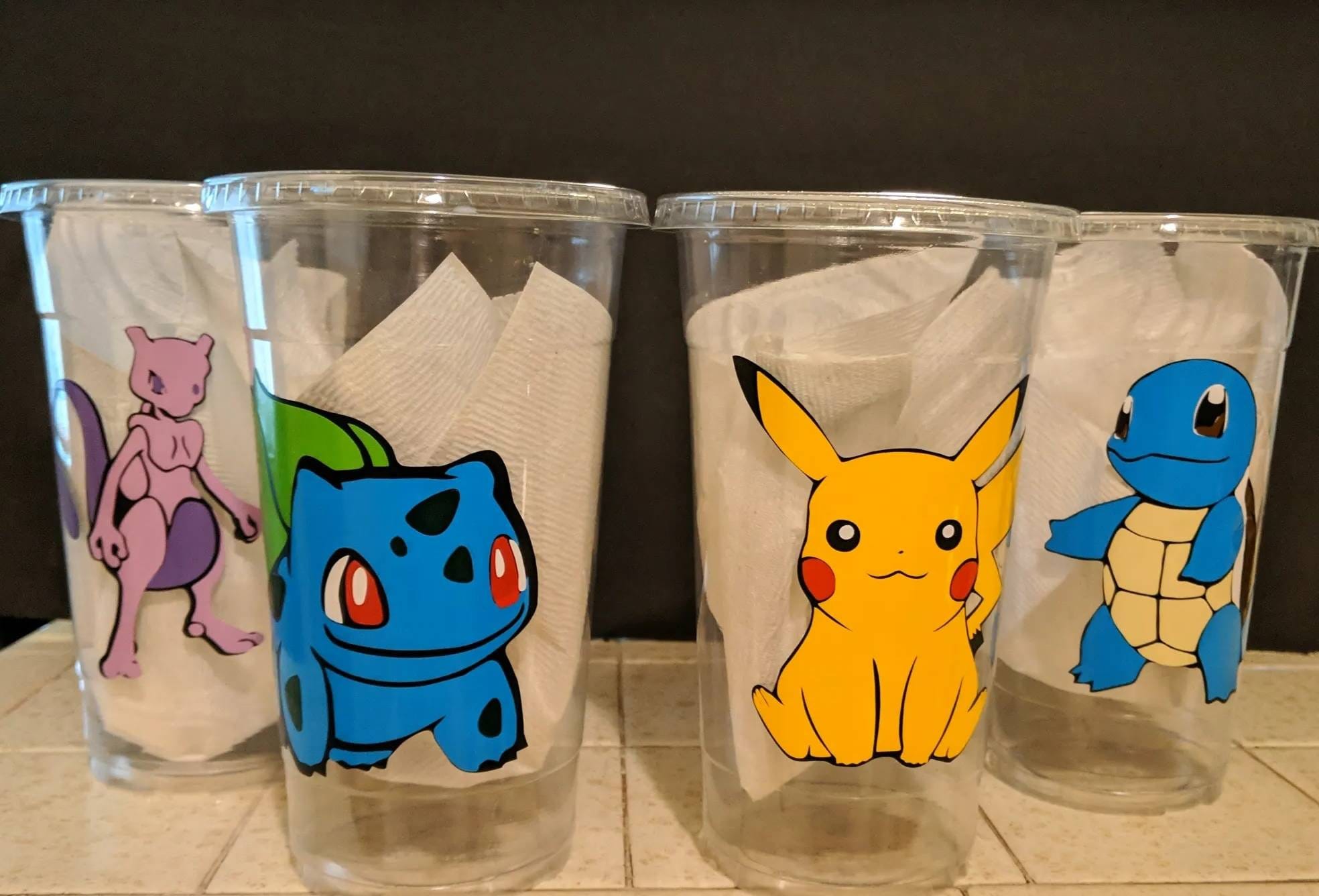 Pokemon Party Favors / Pikachu Goodie Cups / Party Goodie Bags - Etsy