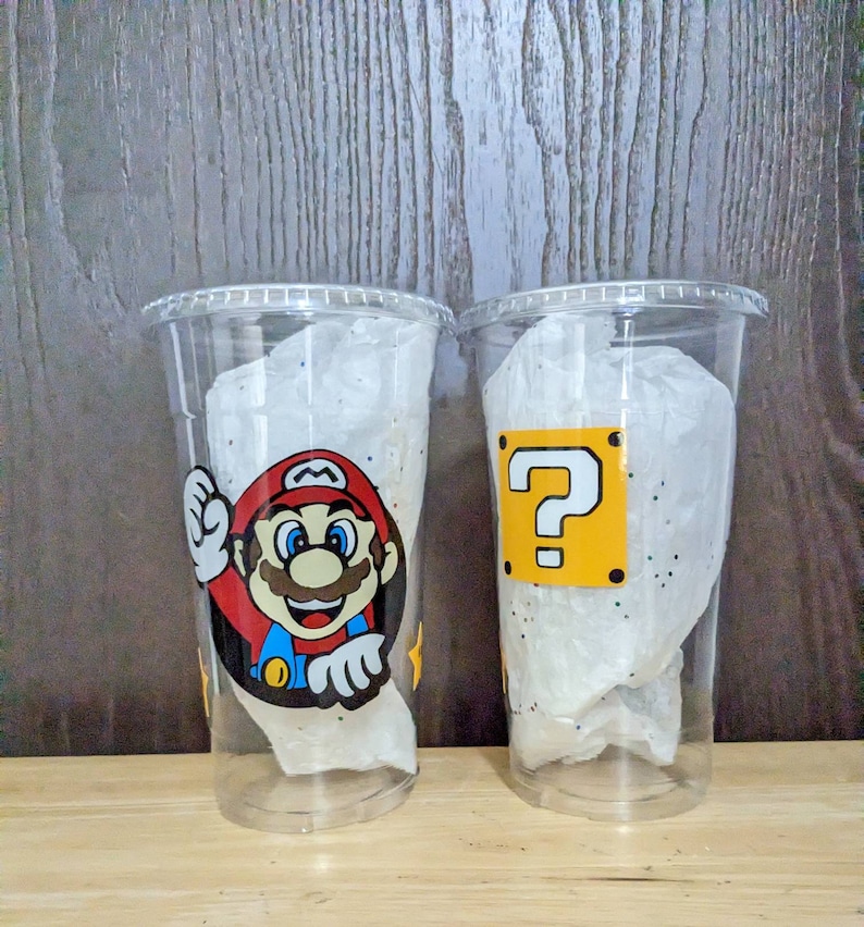 Super Mario Party Favors Mario Birthday Party Favors Super Mario