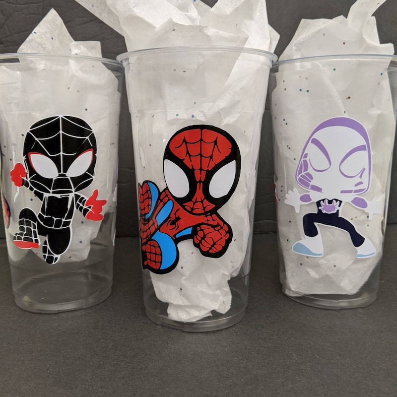 Spider Man Birthday Bags - Etsy