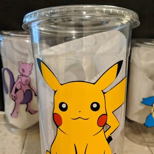 Pokemon Party Favors / Pikachu Goodie Cups / Party Goodie Bags - Etsy