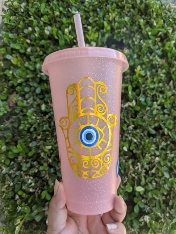 Evil Eye Tumbler / Evil Eye Cup / Cold Cups - Etsy