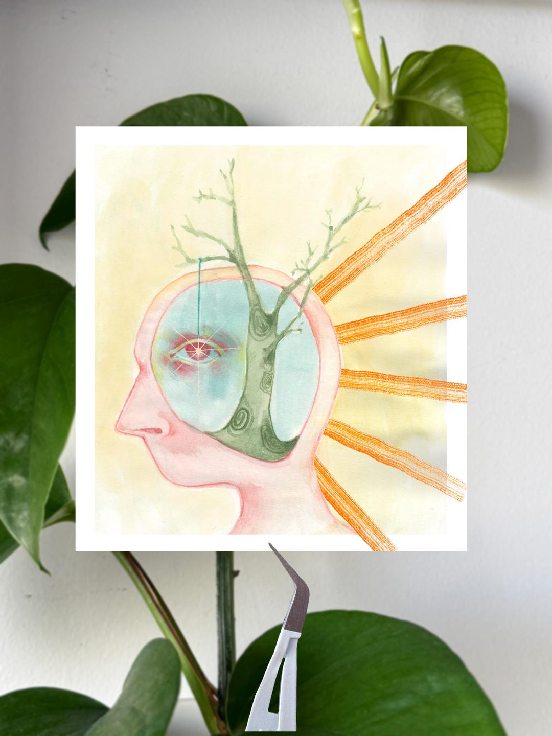The Tree, the Star, and Me Art Print - Etsy