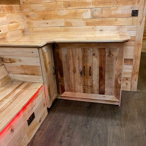 Reclaimed Pallet Wood Wall Cladding Recycled Timber Planks - Etsy UK