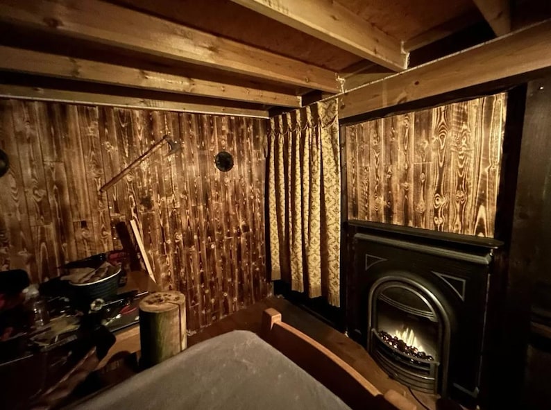 1 Sqm+ Scorched Scandinavian Wall Cladding NOT PALLET WOOD - Timber ...