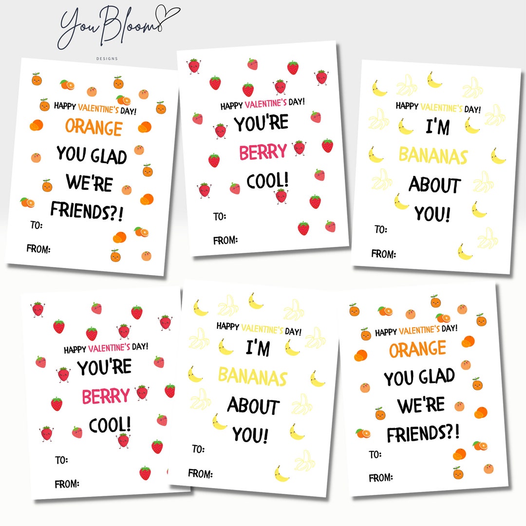 Valentine's Day Cards, Valentines Day Exchange Cards, School Valentine ...