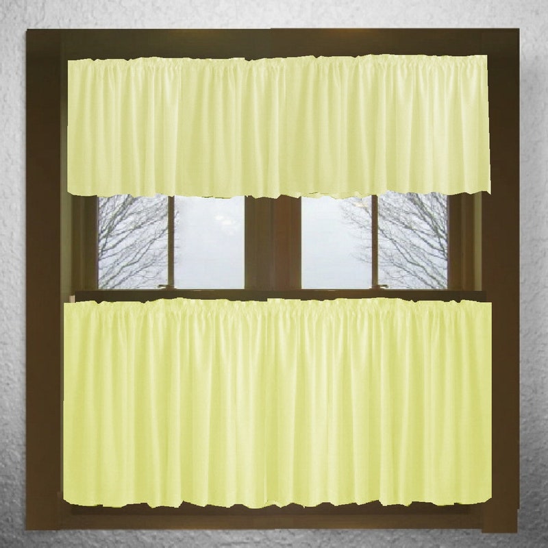 Yellow Curtains - Etsy