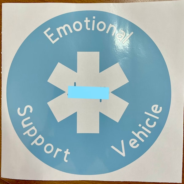 Emotional Support Vehicle Jeep Svg - Etsy UK