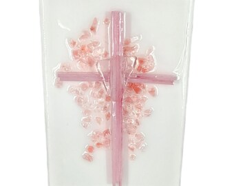 Pink Wall Cross - Etsy