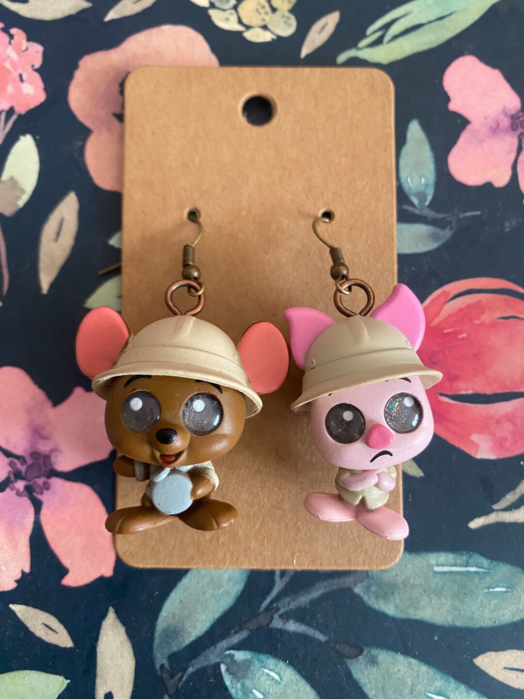 Winnie the Pooh | Piglet | Roo Adventure Doorables Earrings - Etsy