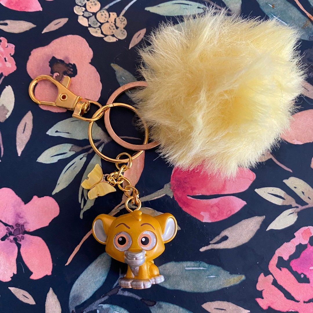 Doorables Simba Lion King Keychain - Etsy