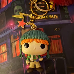 Ron Weasley POA Trapper Hat Potter Funko Pocket Pop Keychain - Etsy