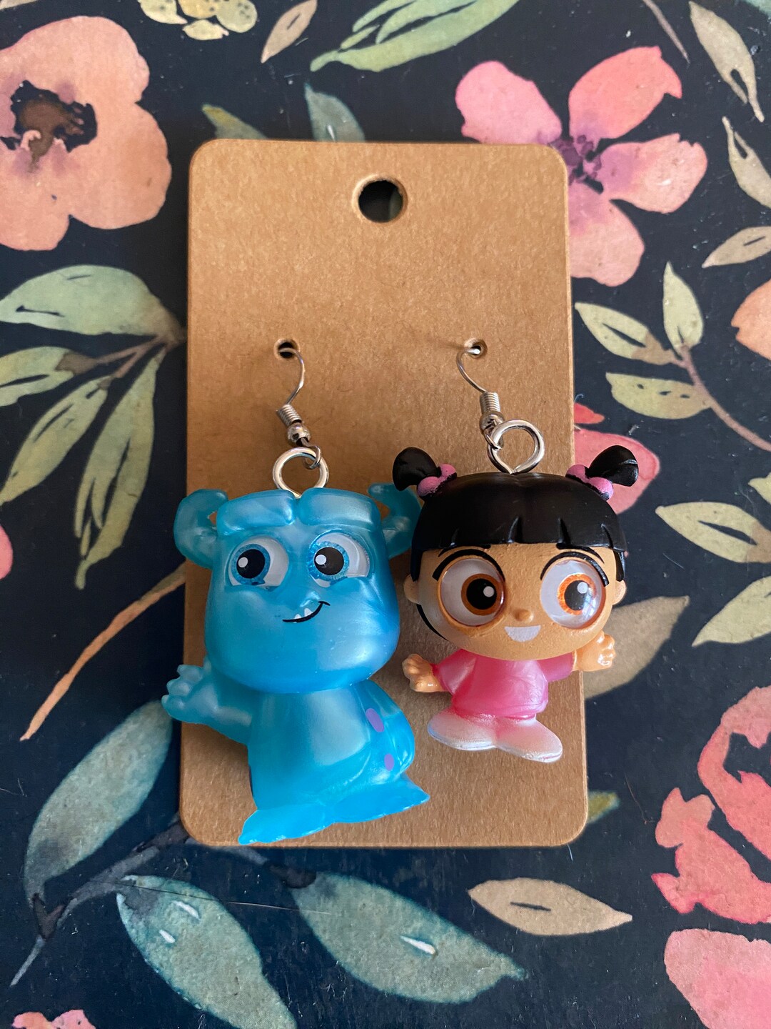 Boo and Sulley Monsters Inc Doorable Earrings - Etsy