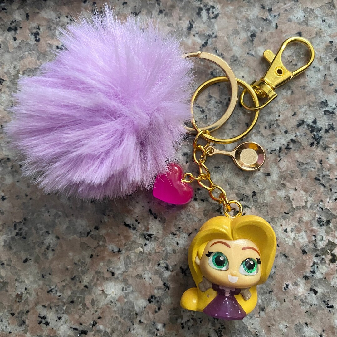 Doorables Princess Rapunzel Tangled Backpack Keychain - Etsy