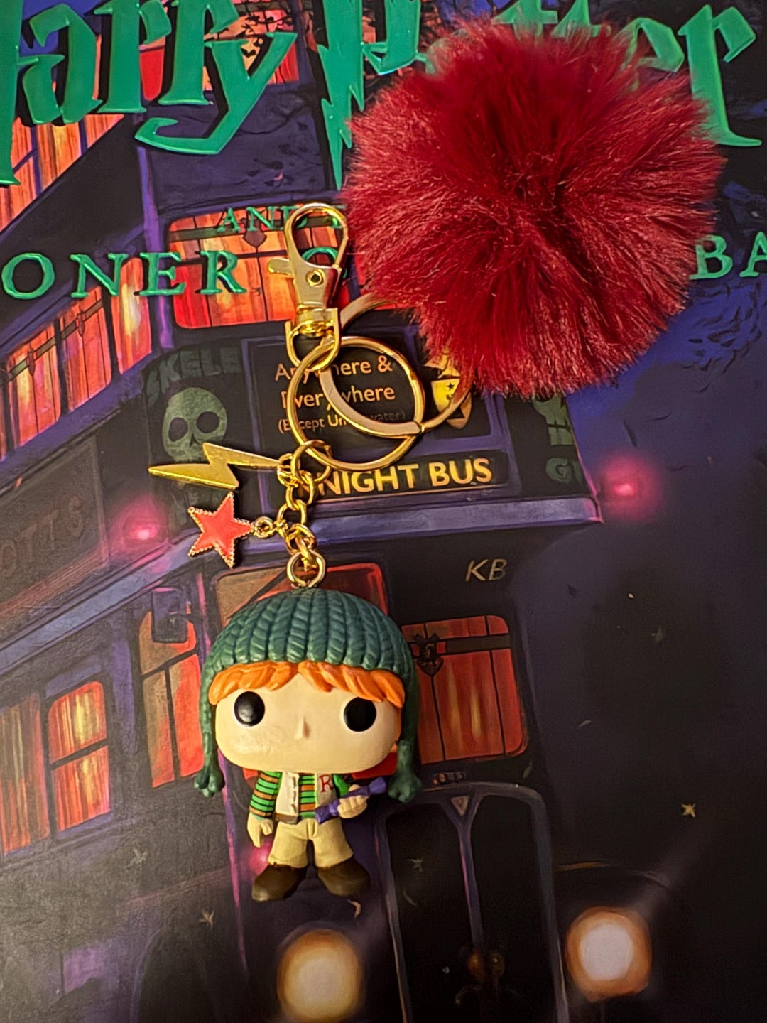 Ron Weasley POA Trapper Hat Potter Funko Pocket Pop Keychain - Etsy