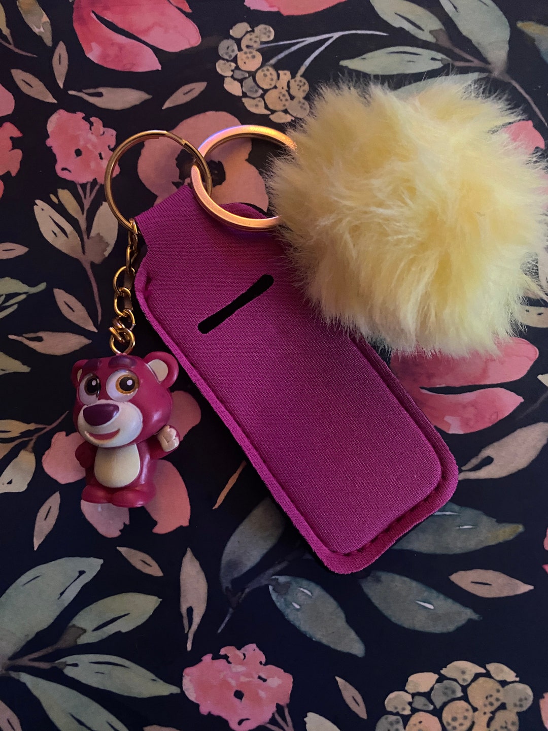 Doorable Lotso Bear Toy Story Keychain - Etsy