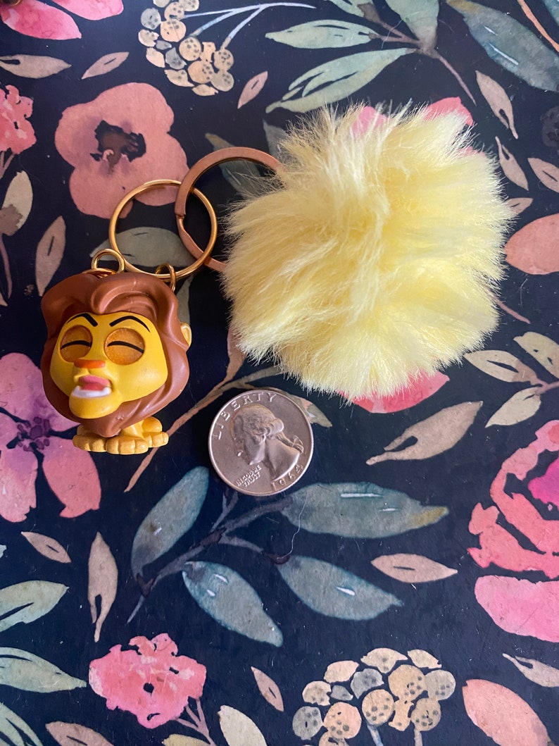 Doorables Simba Lion King Keychain - Etsy
