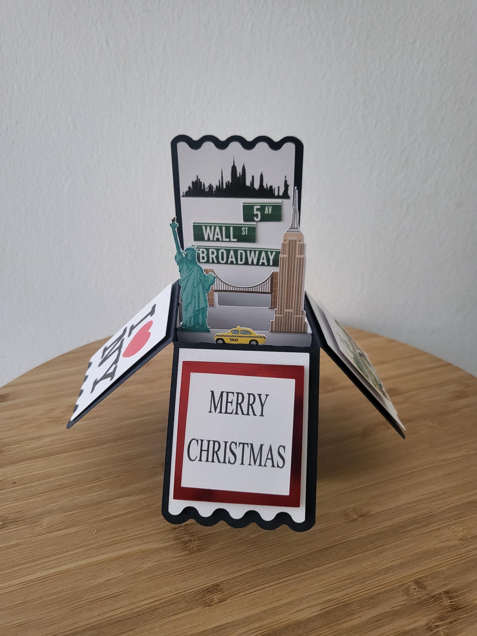 New York America Themed Birthday Pop up Card - Etsy