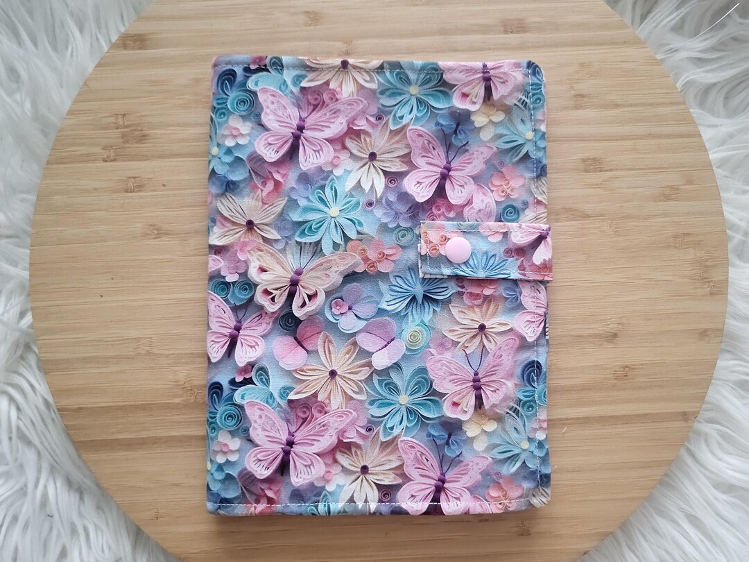 Pretty Butterfly 3D Effect E-reader Tablet Cover - to Fit up to 20cm X ...