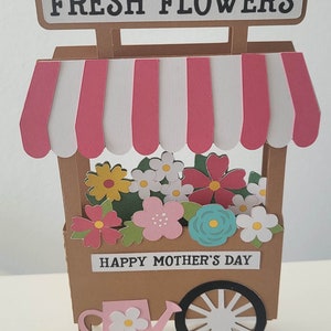 Mothers Day Pop up 3D Card - Can Be Personalised - Etsy
