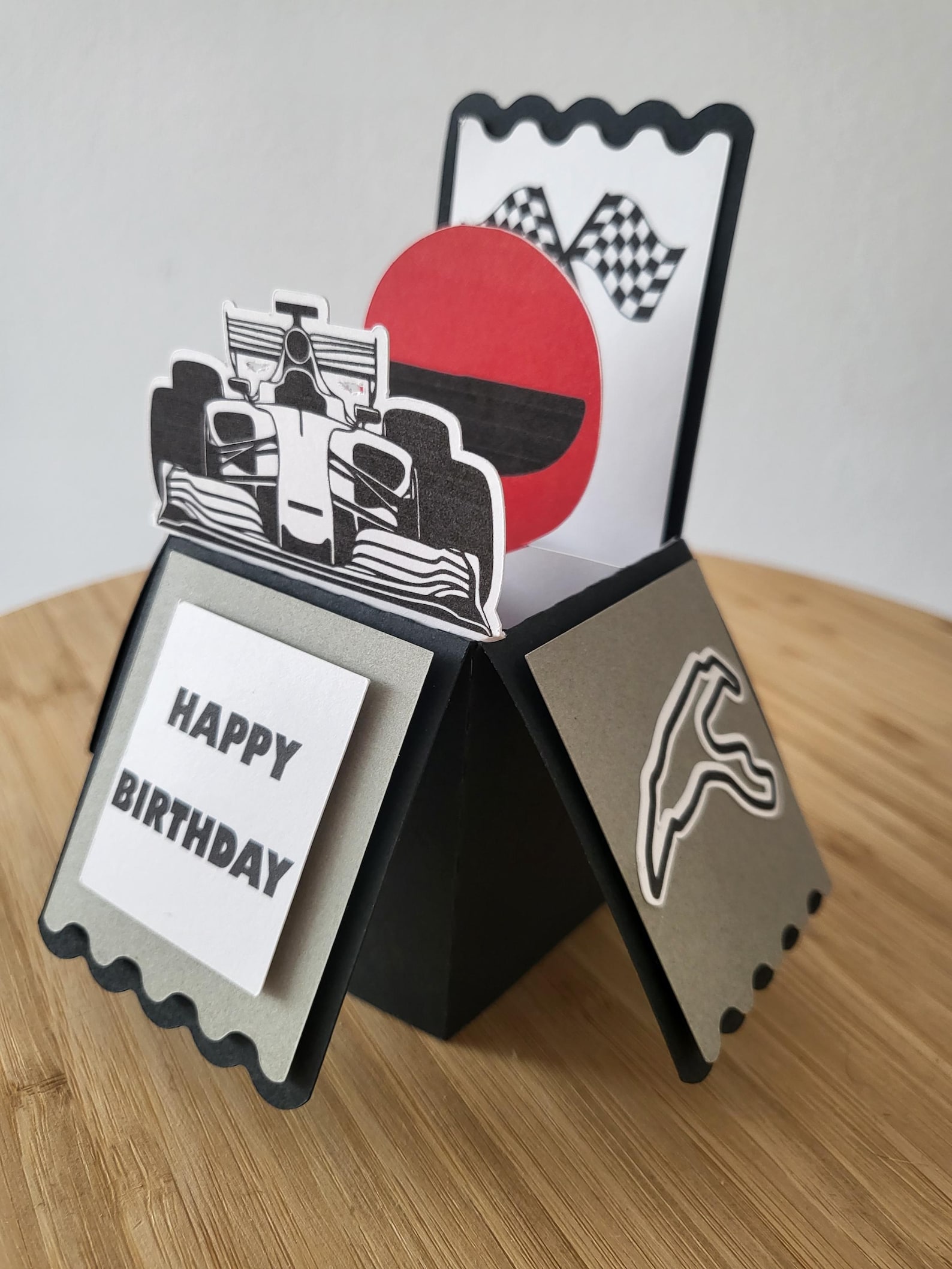 Cars Motorsport Racing Handmade Pop up Birthday Card - Etsy