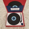Vinyl Music Records Record Player Themed Birthday Pop up Card - Etsy