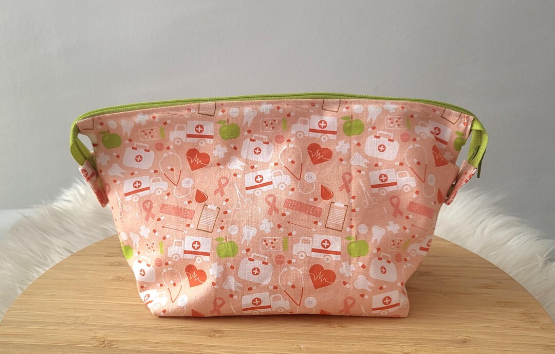 Handmade Zip up Pouch - Medicine / Nurse / Doctor / Paramedic / Dentist ...